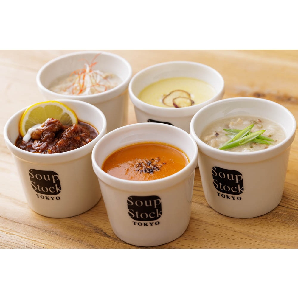 【スープストックトーキョー】人気のスープセット(5個) | Giftpad egift