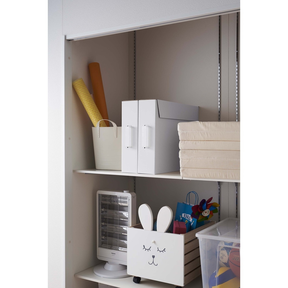 作品収納ボックス タワー 2個組 ホワイト | Giftpad egift