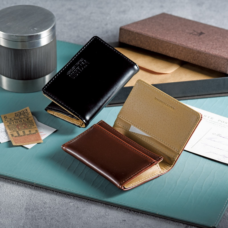 ペスカロロ 名刺入 ブラウン | Giftpad egift