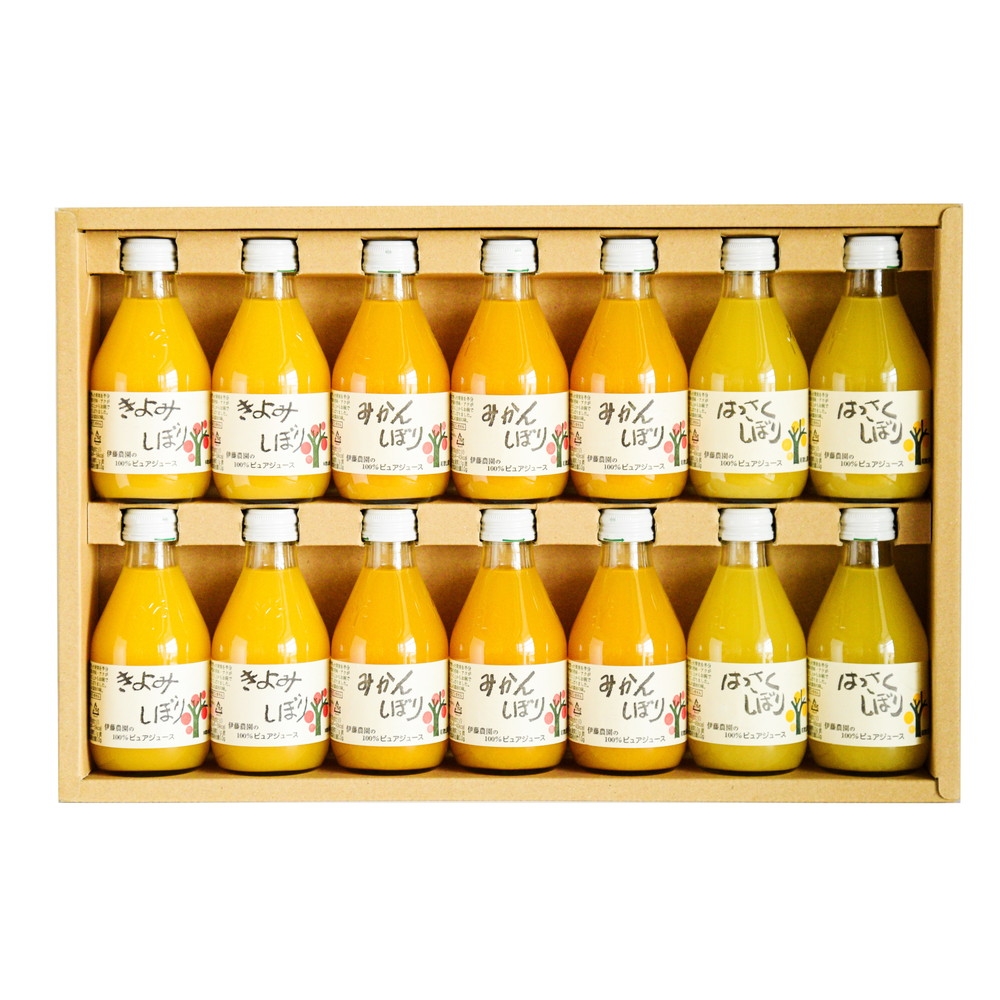 100%ピュアジュース 180ml×14本 | Giftpad egift