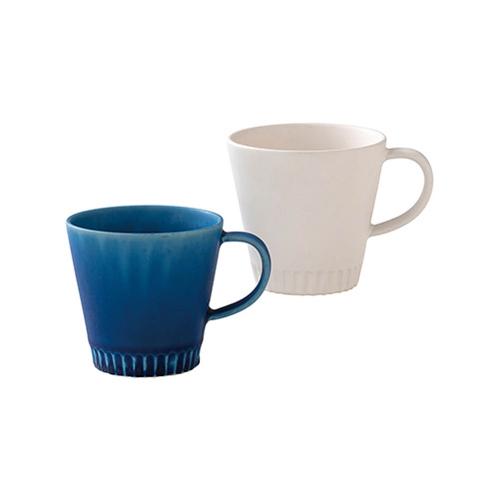 作山窯 ストライプマグペア | Giftpad egift